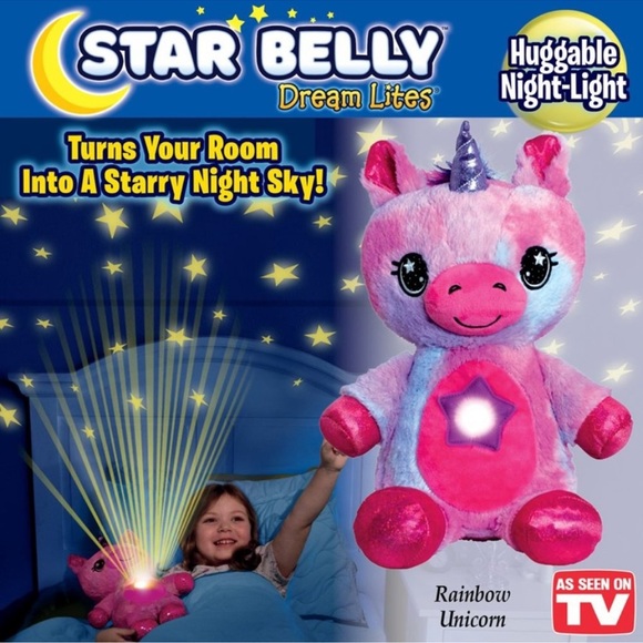 As Seen On TV | Toys | Star Belly Dream Lites Huggable Nightlight ...